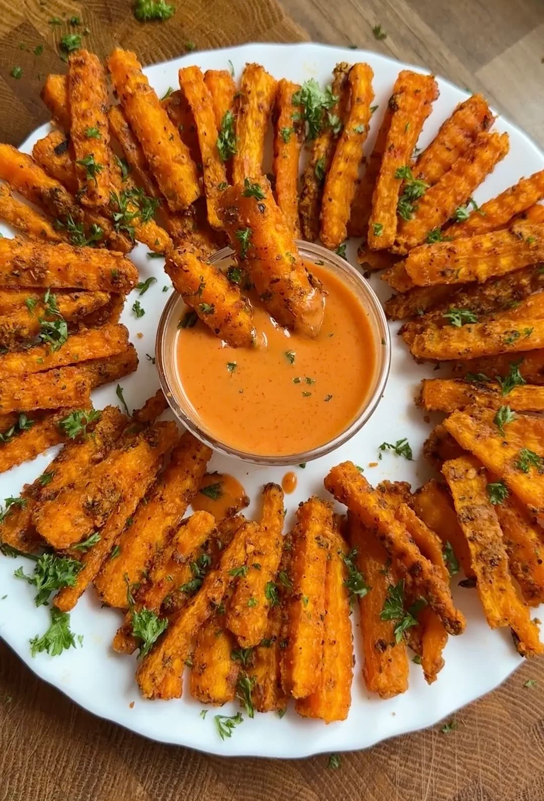 Crispy Oven Baked Carrot Fries by essen_paradies